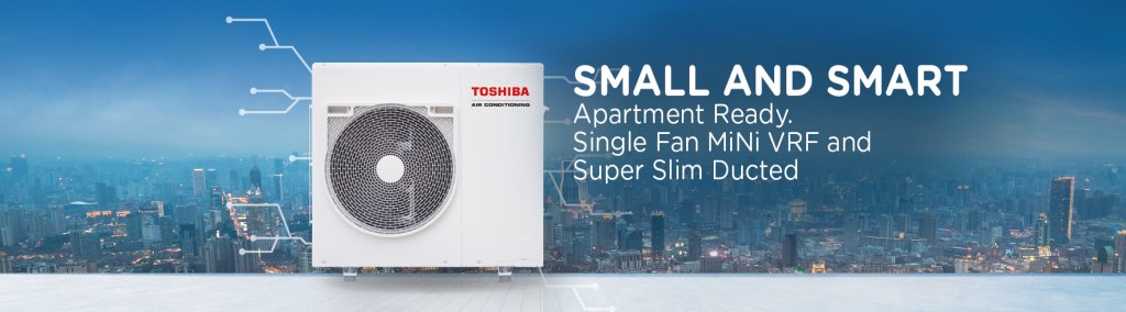 Single Fan Mini And Super Slim Ducted - Toshiba Air Conditioning